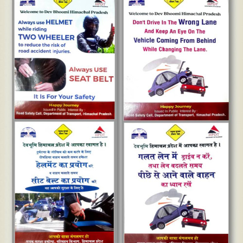Roadsafety Awareness through Pamphlets